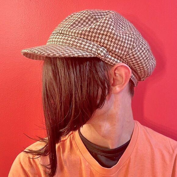 Nordstrom | Accessories | Vintage Wool Blend Plaid Slouch Hat Slouch ...